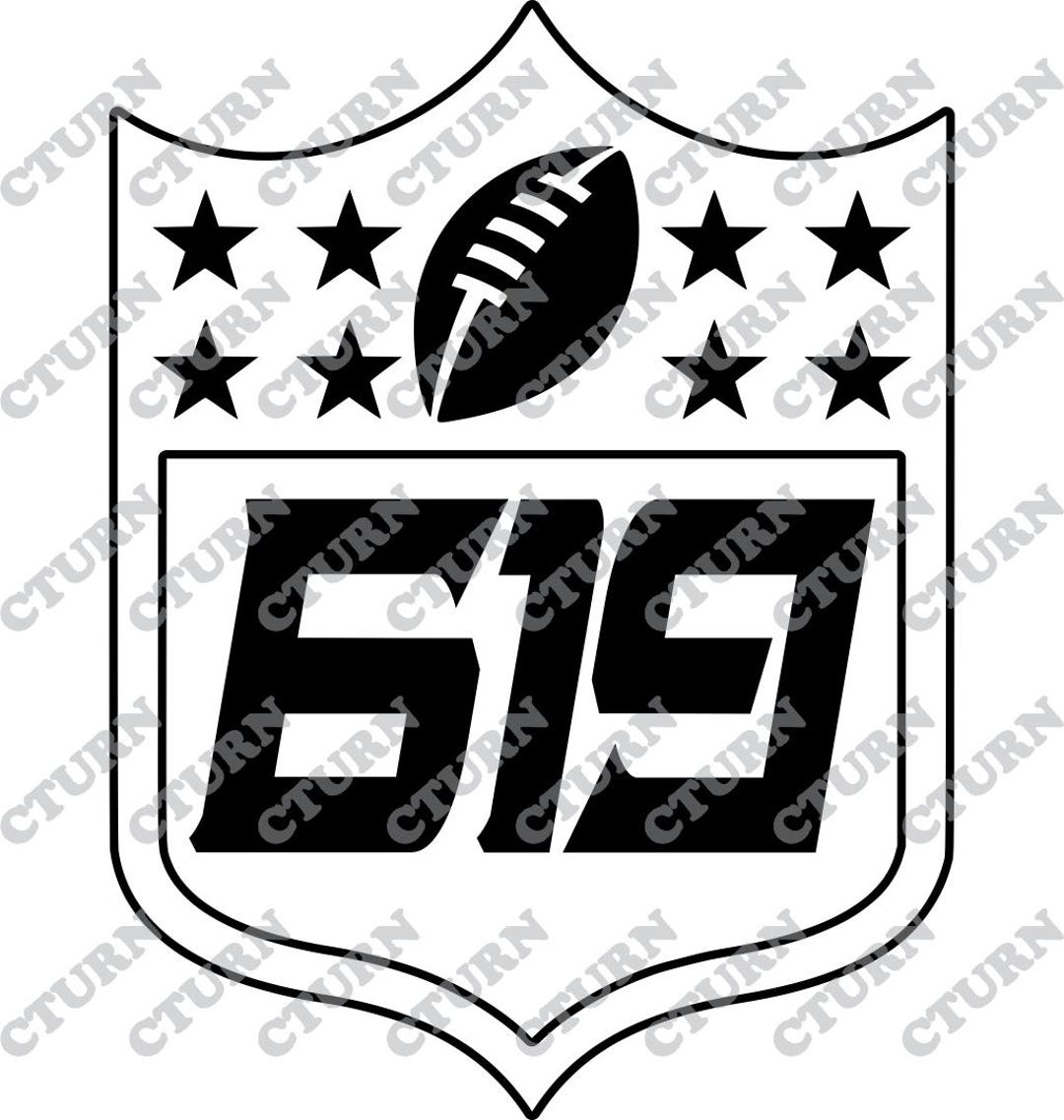 Los Angeles Fan Shield Digital Download | LAC & 619 Shield Files ...