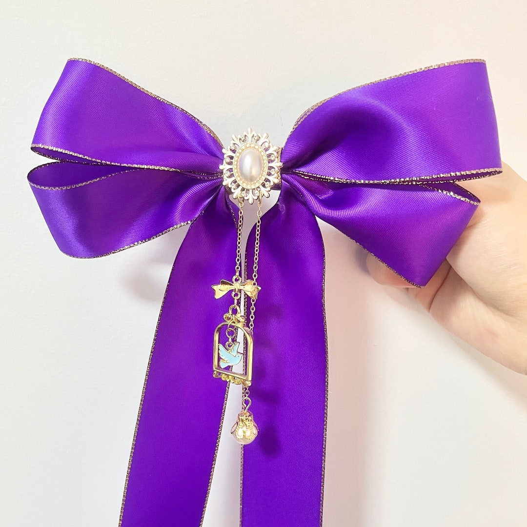 Robin Hair Clip Bow Honkai Star Rail Hsr Inspired Accessories Anime ...