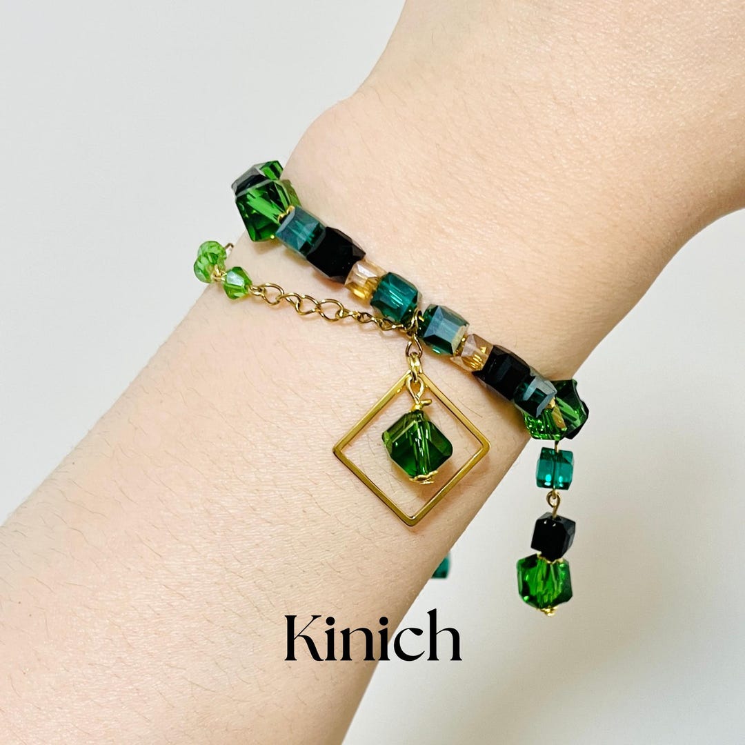 Kinich Bracelet | Genshin Impact Inspired Accessories | Square Pixel ...