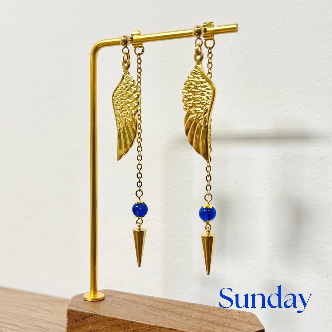 Sunday Earrings Honkai Star Rail | Hsr Inspired Accessories | Angel ...