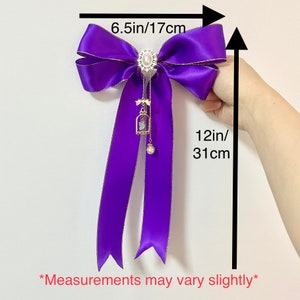 Robin Hair Bow Clip Honkai Star Rail Hsr Inspired Accessories Anime ...