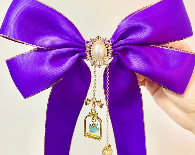 Robin Hair Bow Clip Honkai Star Rail | Hsr Inspired Accessories | Anime ...