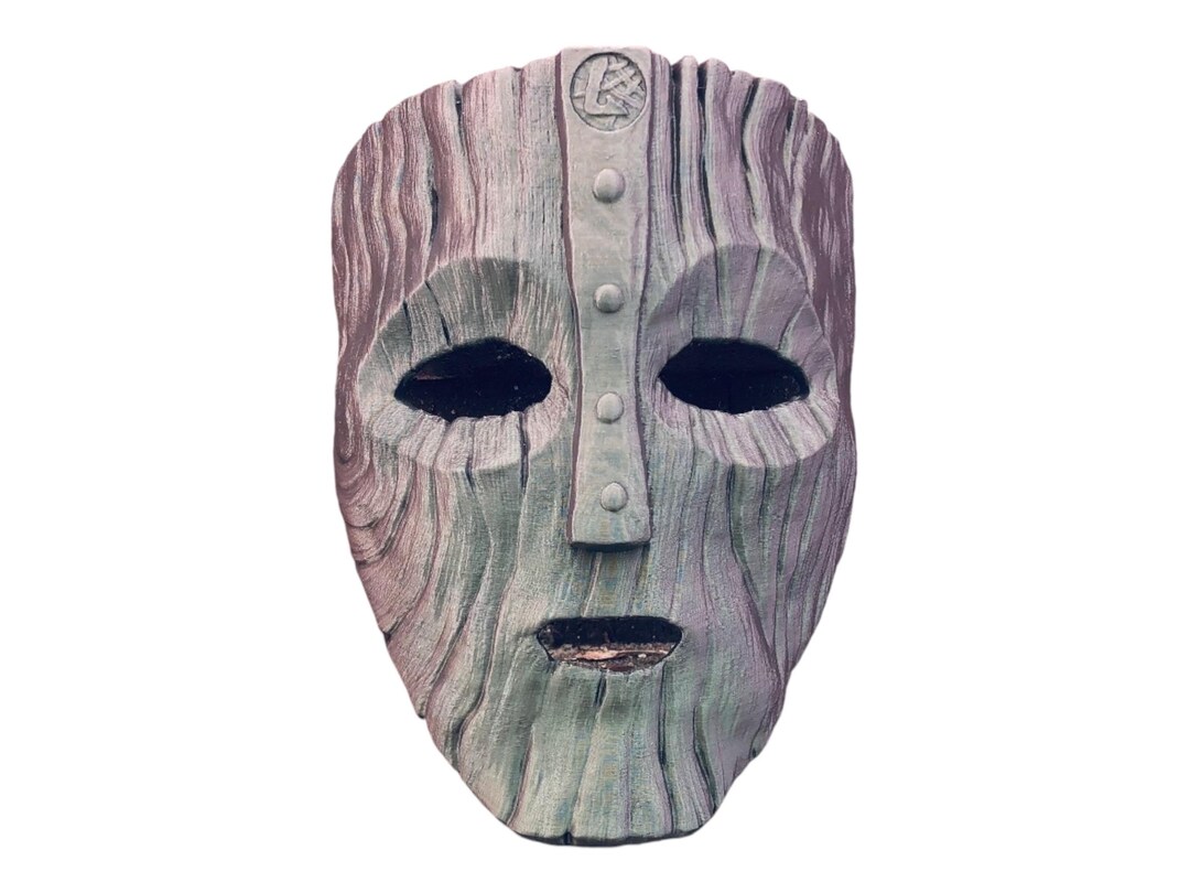 Loki God of Mischief Mask 3D Printed Cosplay Prop - Etsy