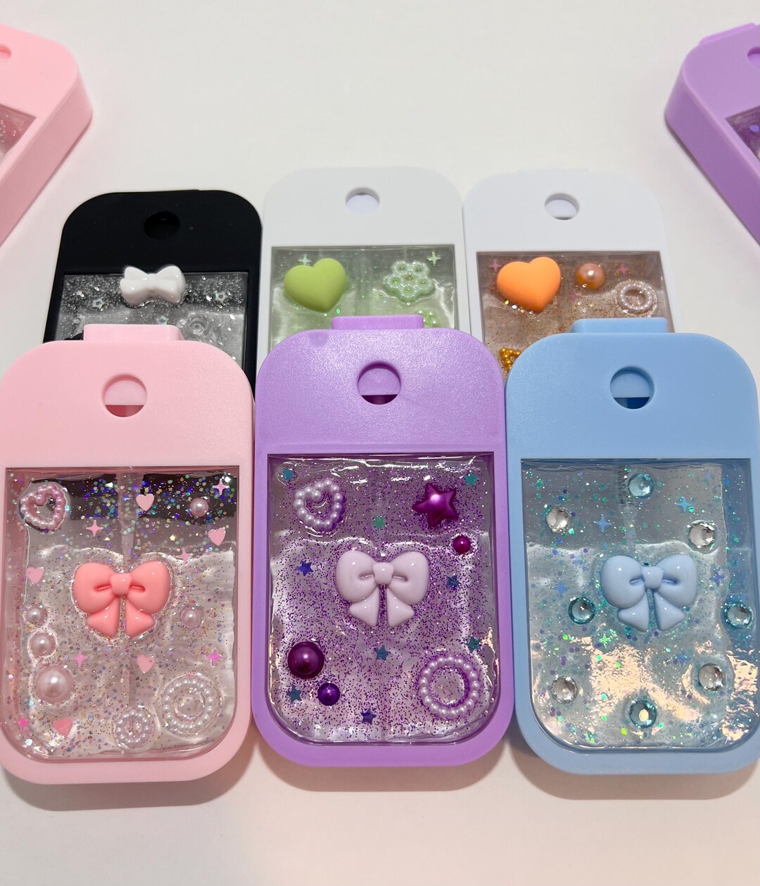 Kawaii Decorated Refillable Spray Bottle: Travel Mist Container - Etsy ...