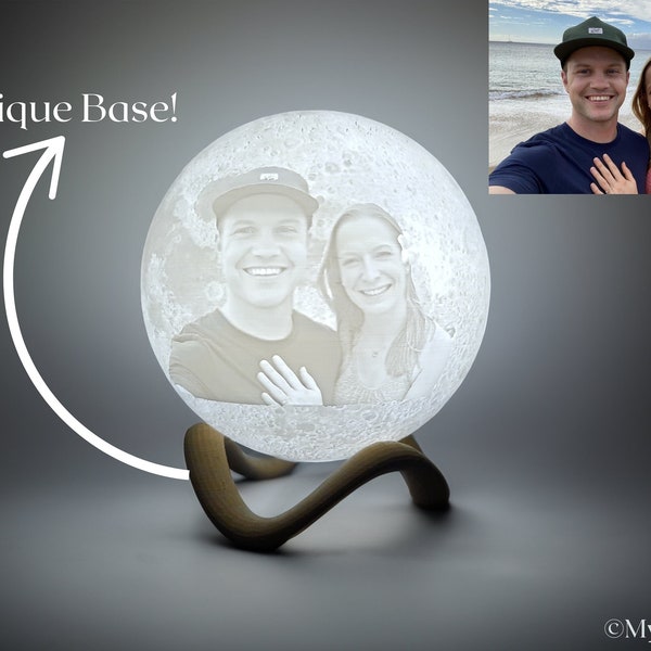 Moon Picture Lamp - Etsy