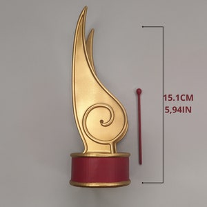 ATLA Crown - Fire Nation Crown Prince Headpiece Roku and Zuko Cosplay ...