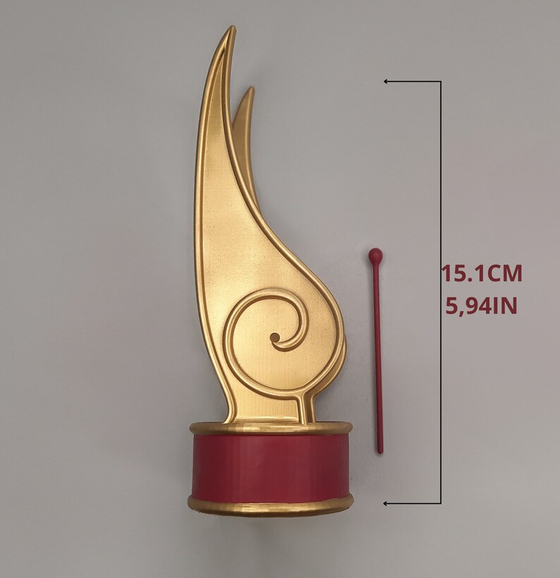 ATLA Crown - Fire Nation Crown Prince Headpiece Roku and Zuko Cosplay ...