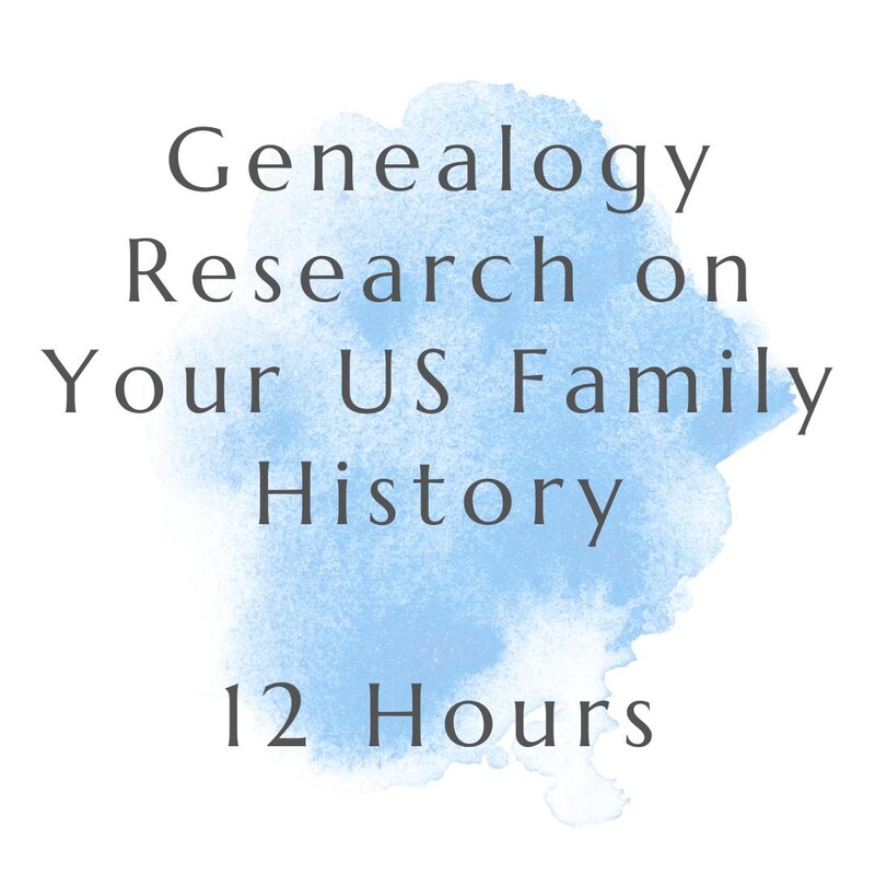 Genealogy Research - Etsy