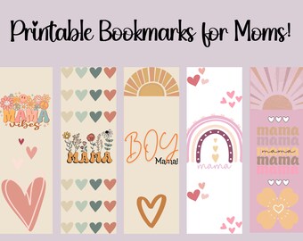 Printable Bookmarks for Moms- Fun and Encouraging Designs for Busy Moms ...