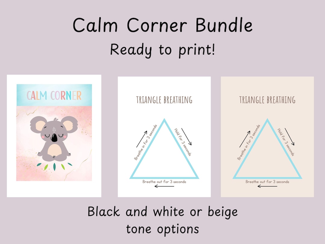 Calm Corner Bundle - Etsy
