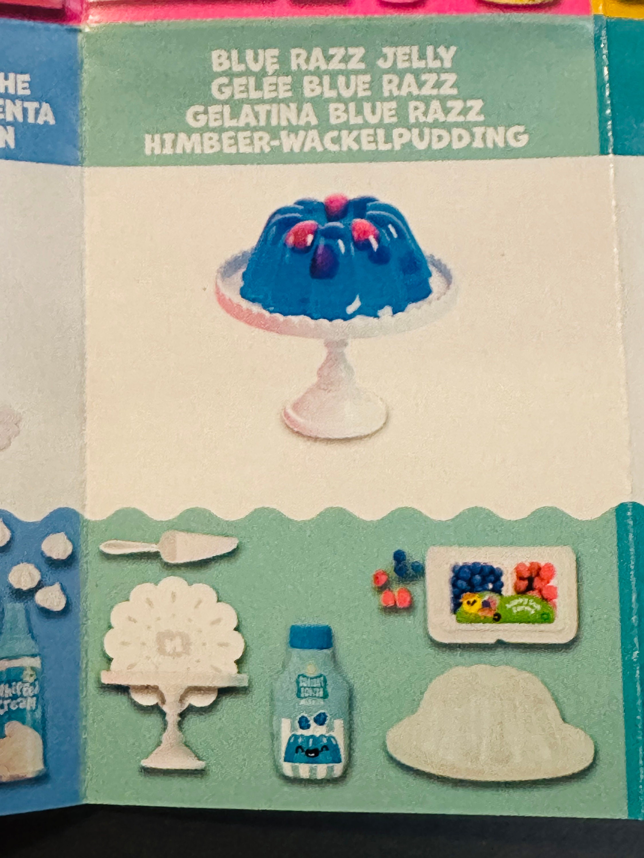 Miniverse Blue RAZZ JELLY Hazlo Mini Food Diner Serie 3 - Etsy México