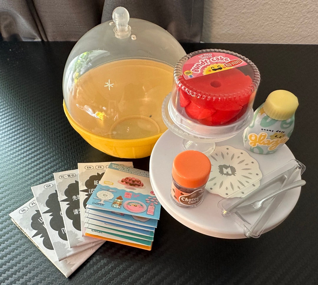 Mga's Miniverse RED VELVET Bundt Cake Make It Mini Food Cafe Diner ...