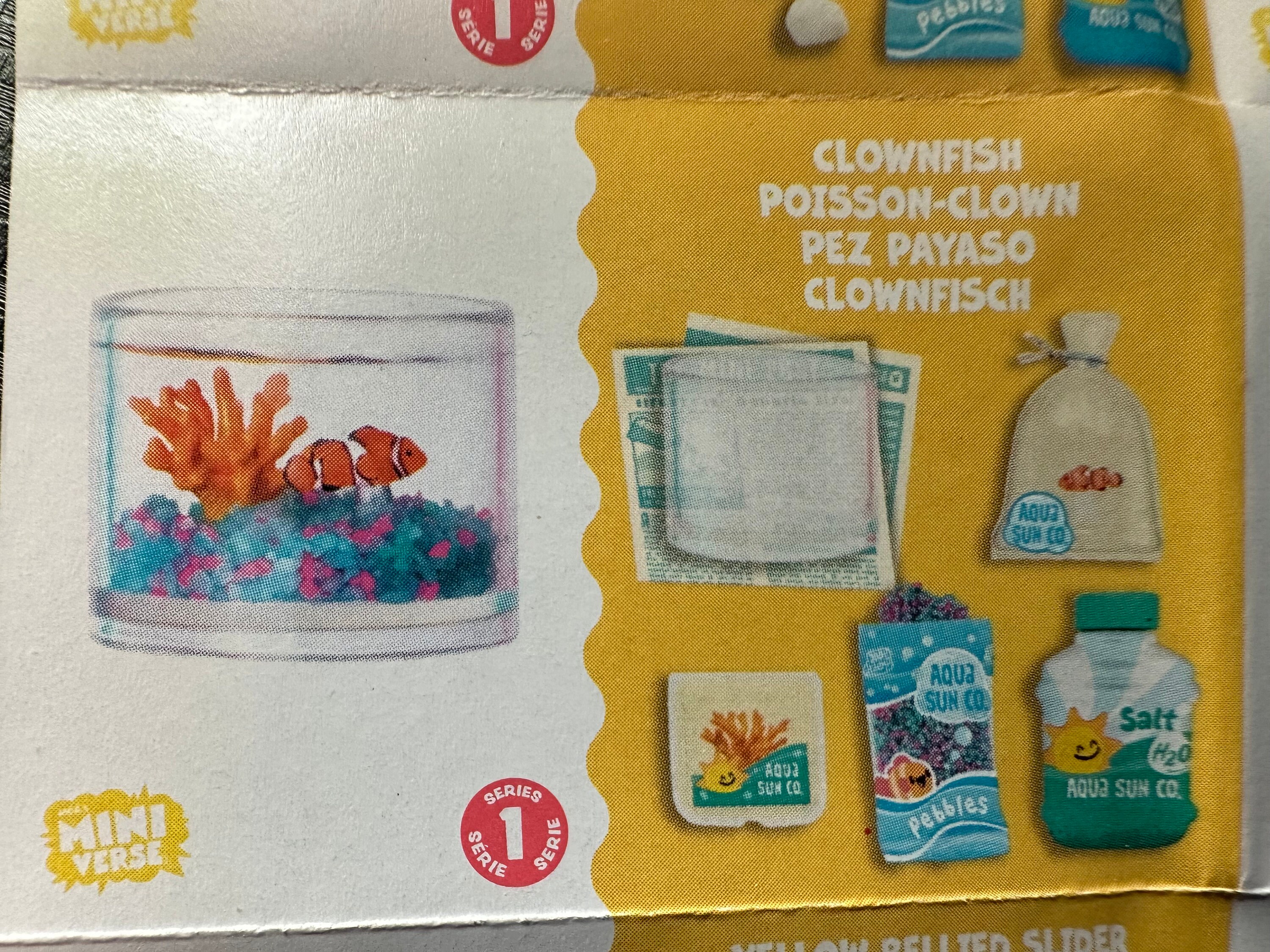 Miniverse CLOWNFISH Make It Mini Lifestyle Series 1 - Etsy
