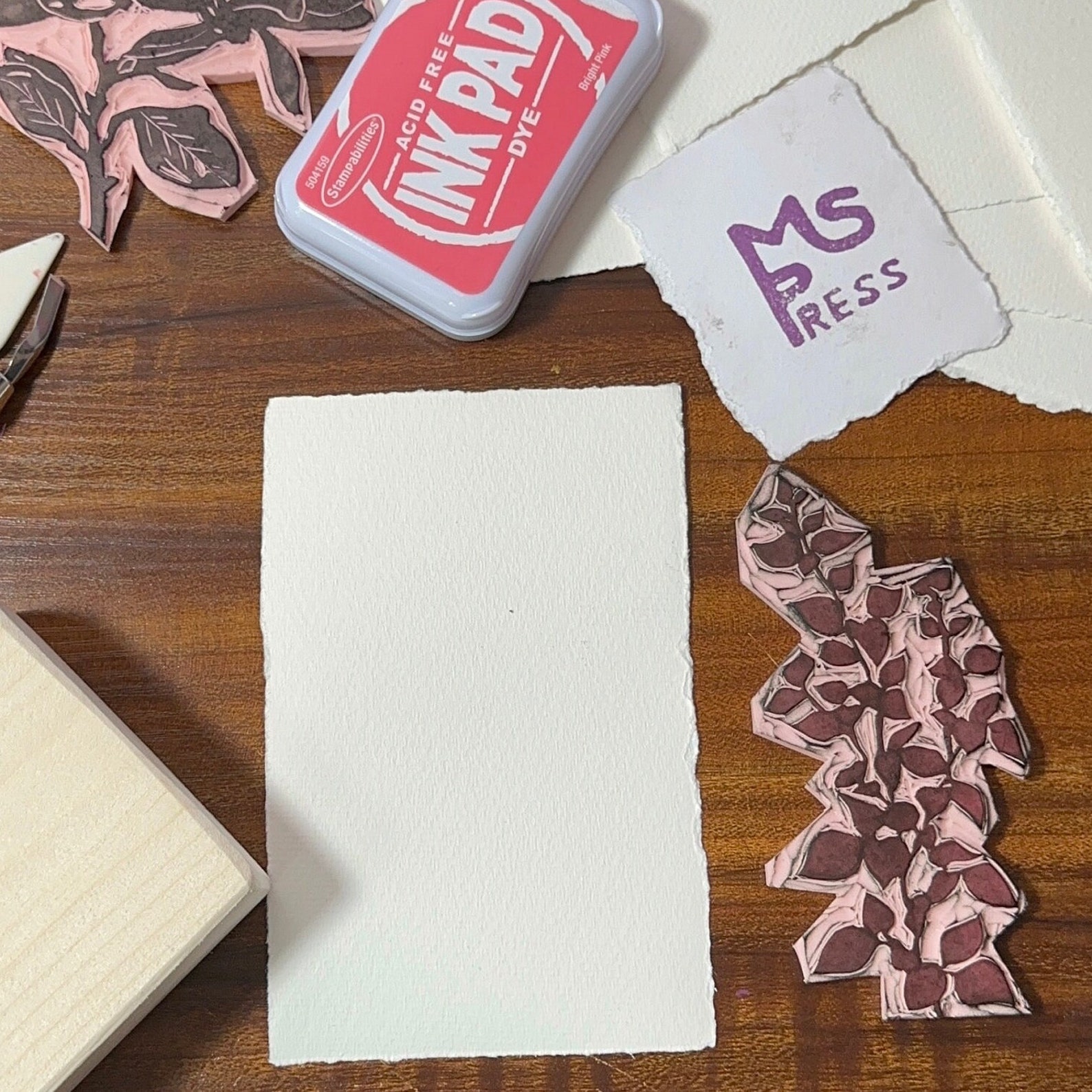 Modern Kudzu Art Block Print Nature-inspired Mississippi Scenery Wall ...