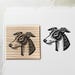 Custom Pet Block Print Rubber Stamp, Custom Pet Portrait Gift, Gifts ...