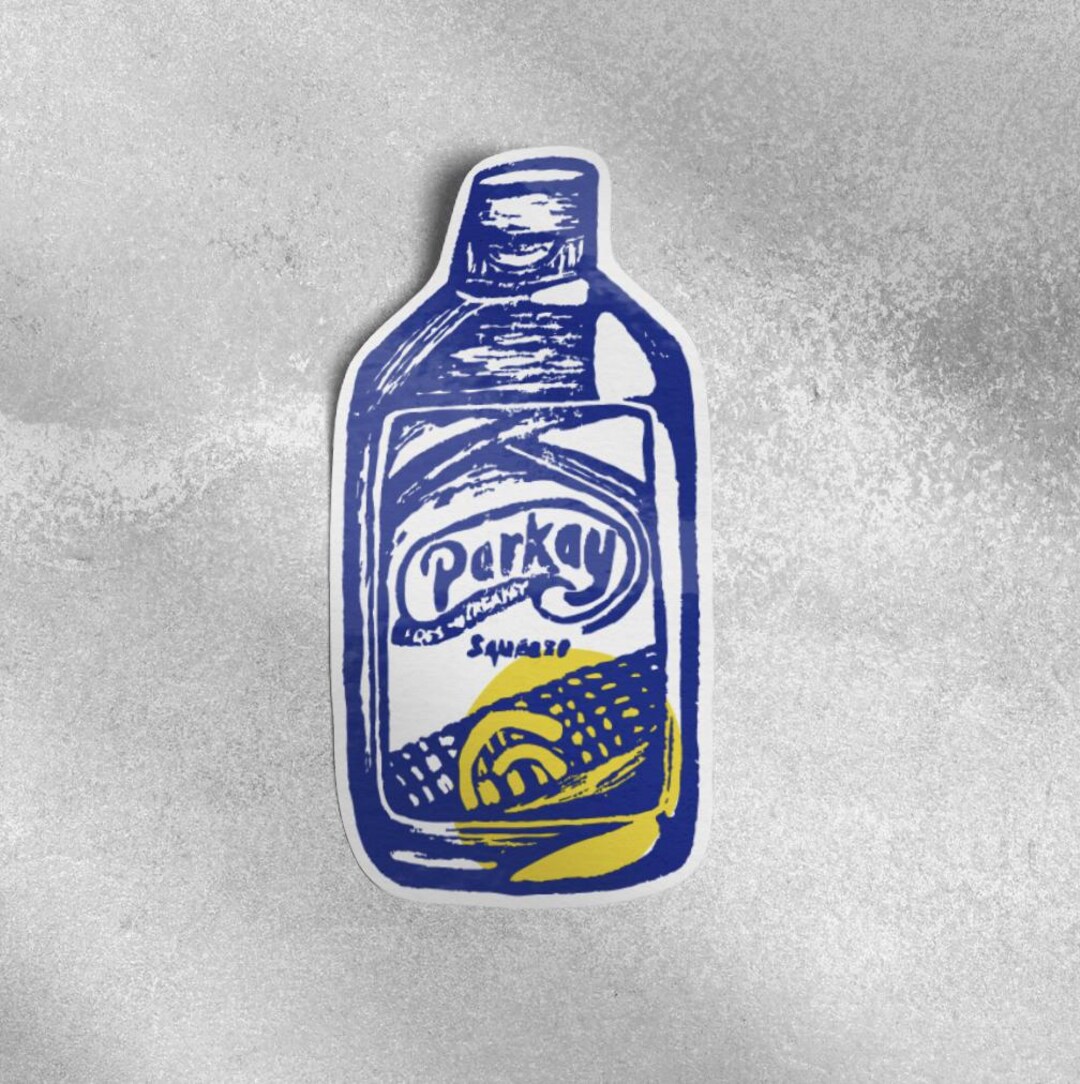 Parkay Butter Sticker | Parkay Squeeze Butter Block Print Sticker ...