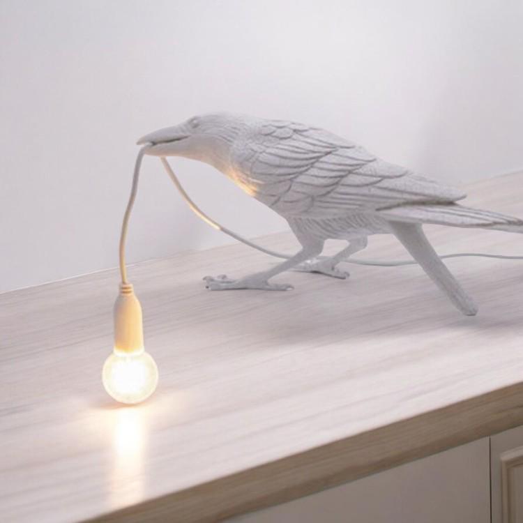Raven Lamp Bird Lamp Bird Decoration Crow Lamp Crow Decoration Raven ...