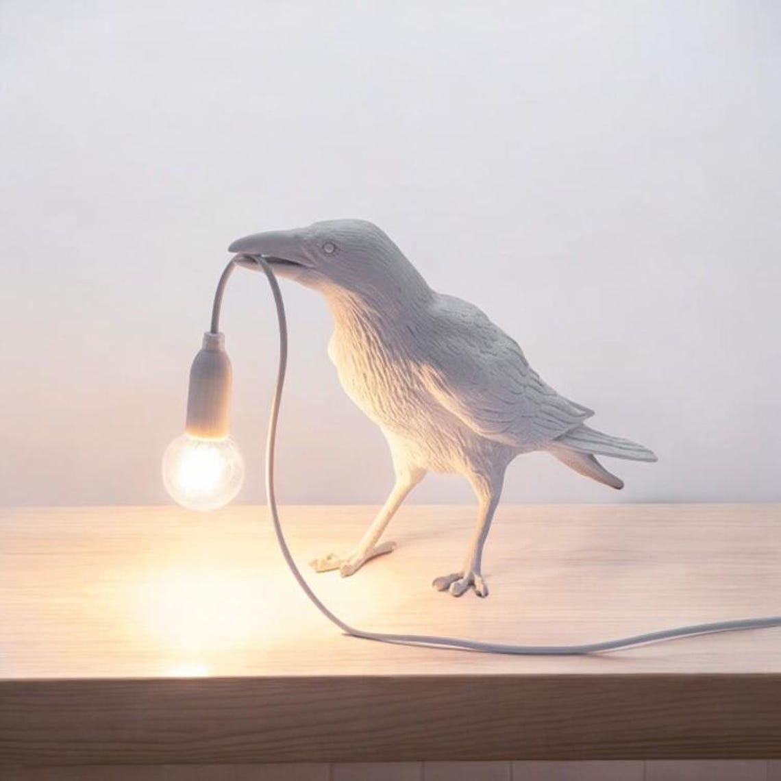 Raven Lamp Bird Lamp Bird Decoration Crow Lamp Crow Decoration Raven ...