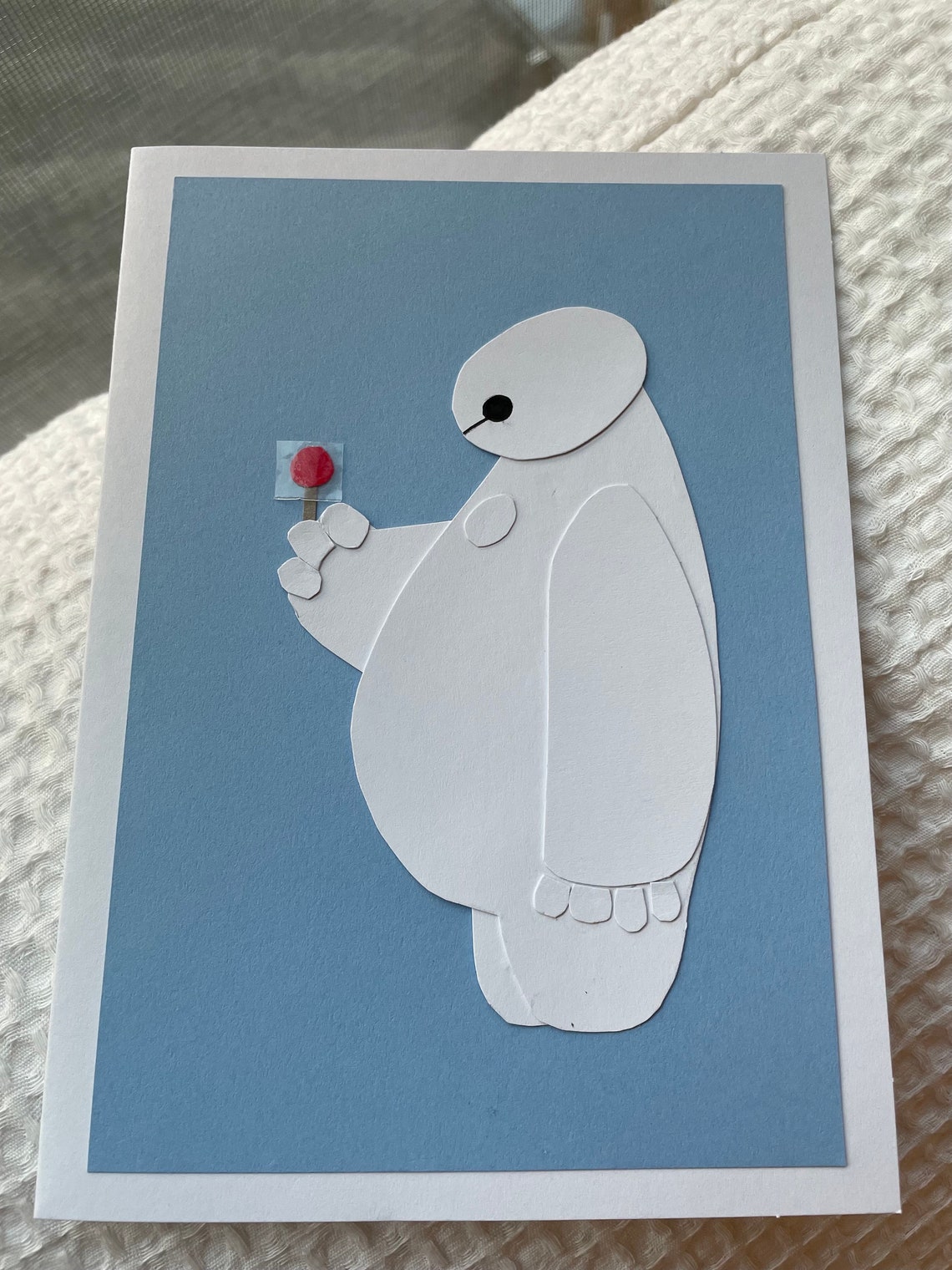 Baymax Big Hero 6 Card 5x7 Inches - Etsy