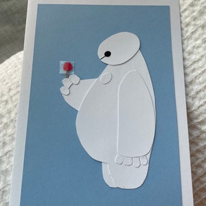 Baymax Big Hero 6 Card 5x7 Inches - Etsy