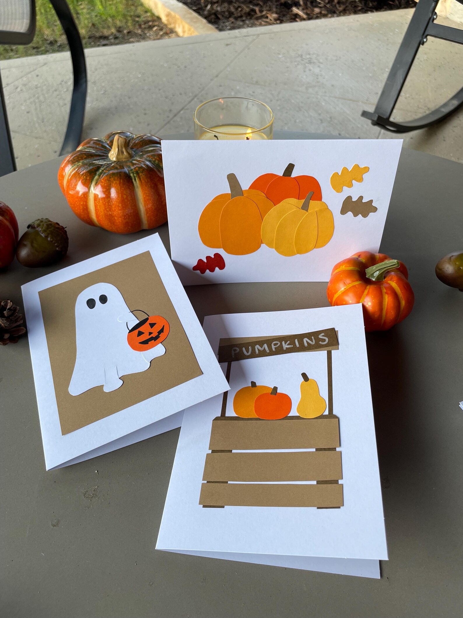 Pumpkin Greeting Card 5x7 Inches - Etsy