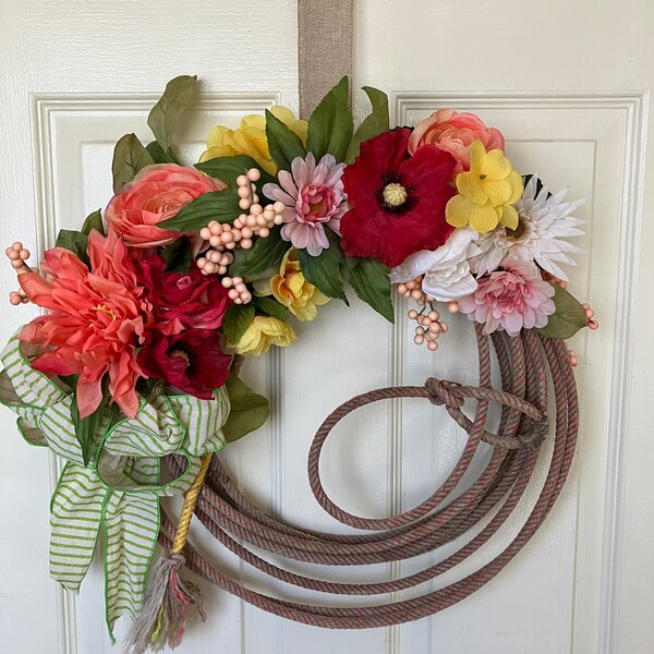 Lariat Rope Wreath - Etsy