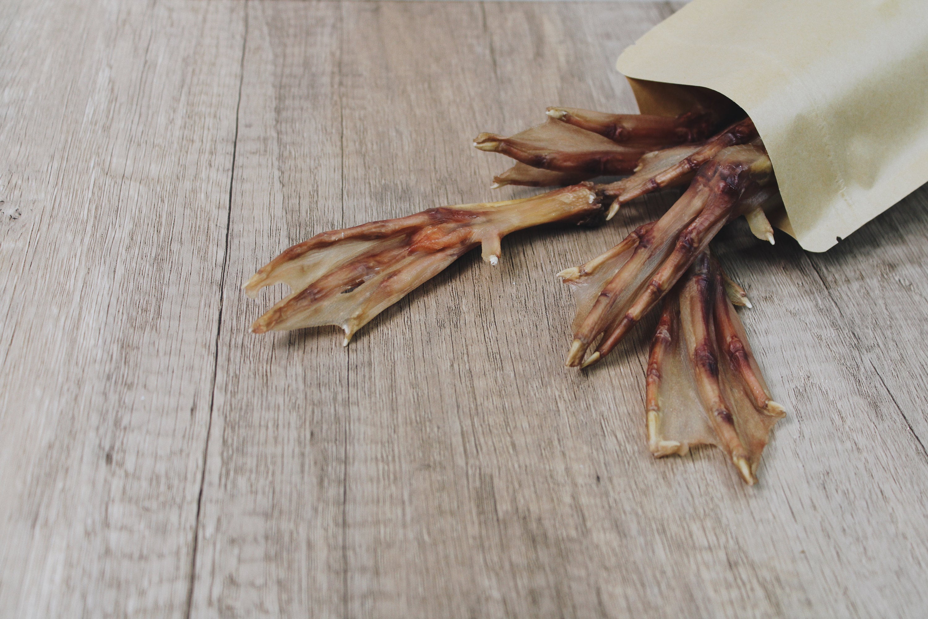 All Natural Dehydrated Duck Feet Dog Treats and Rewards Homemade High ...