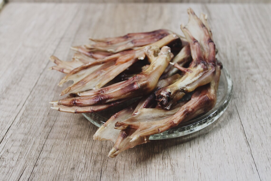 All Natural Dehydrated Duck Feet Dog Treats and Rewards Homemade High ...