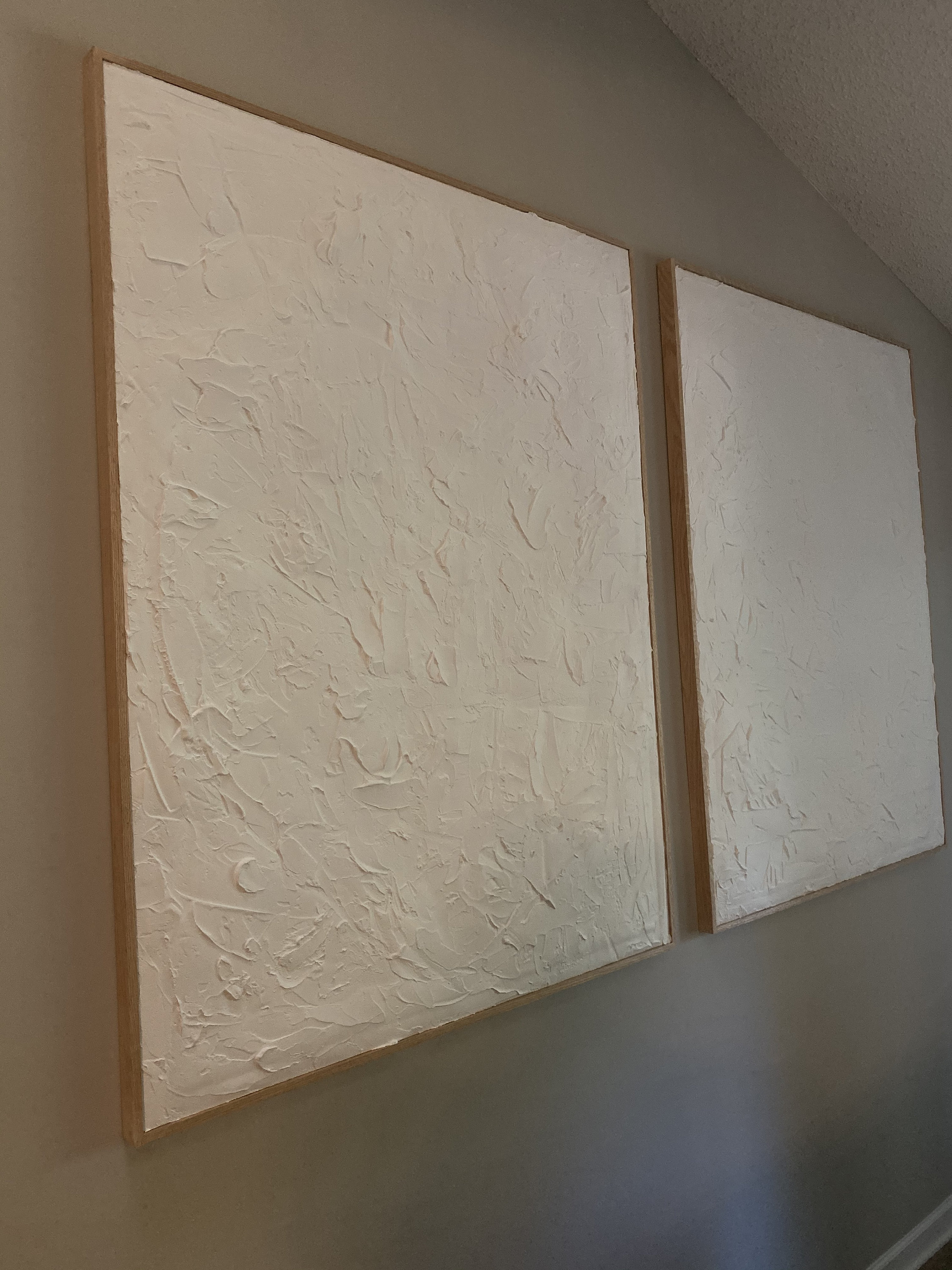 Custom Minimalist Plaster Wall Art Panel - Etsy