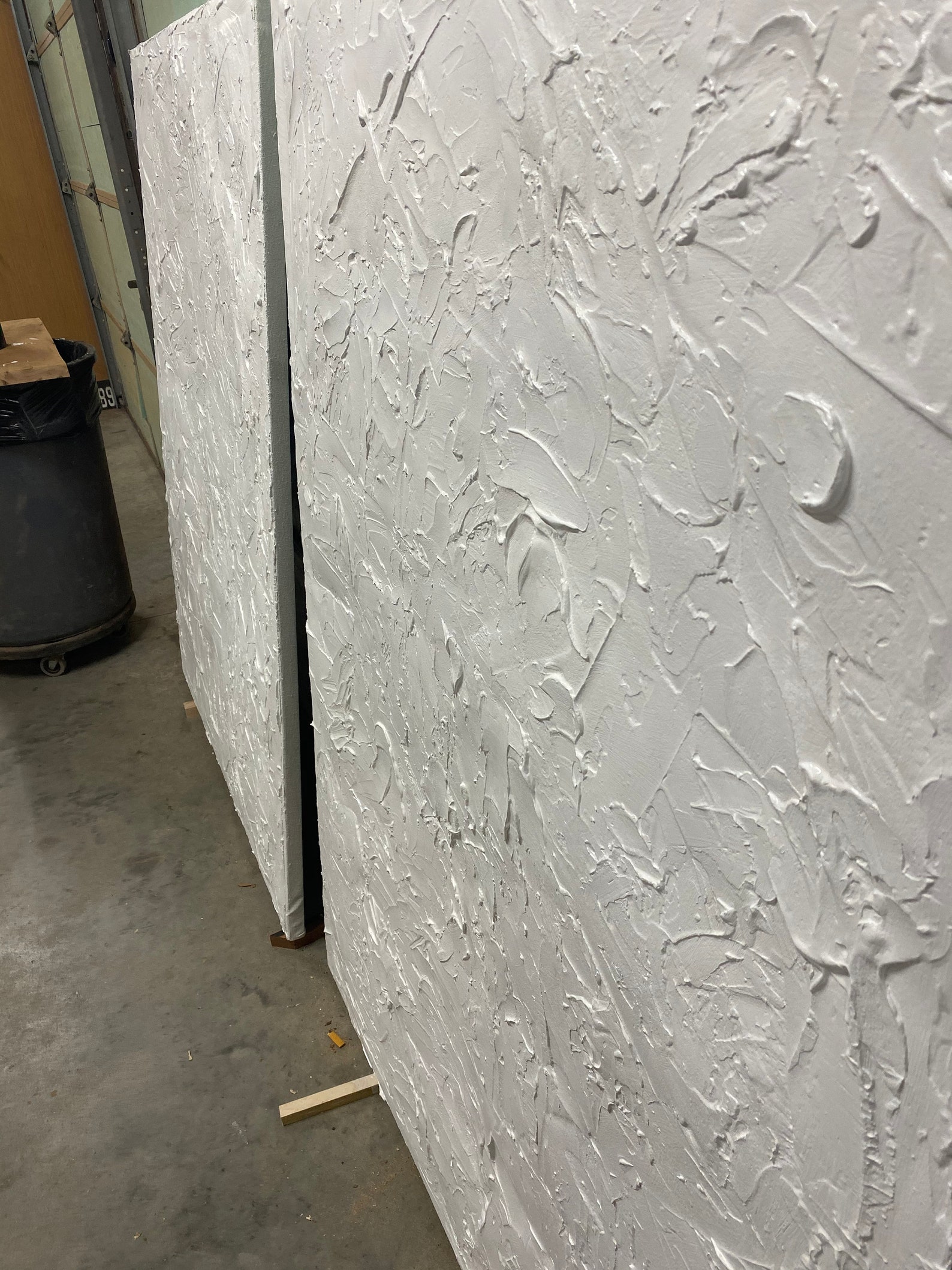 Custom Minimalist Plaster Wall Art Panel - Etsy