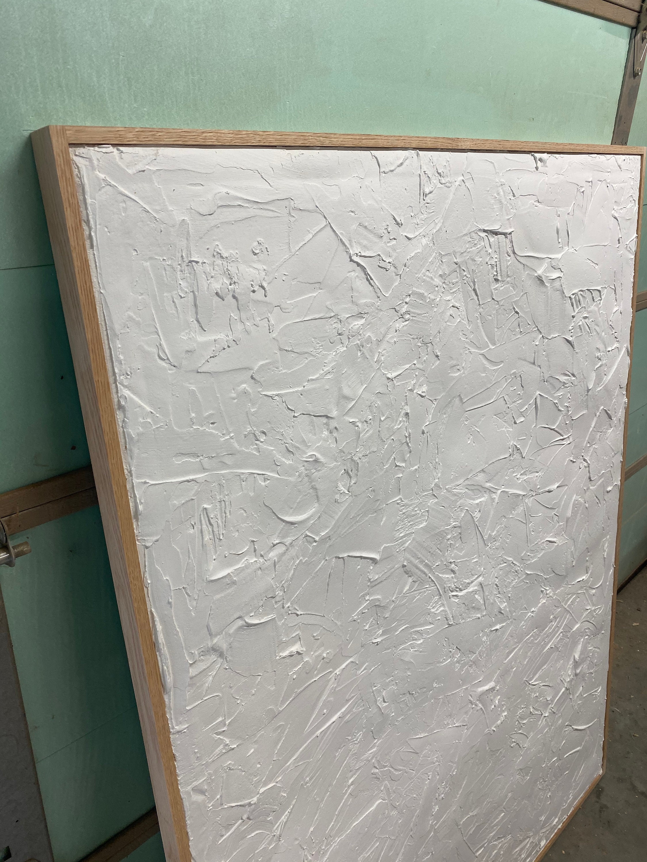 Custom Minimalist Plaster Wall Art Panel - Etsy