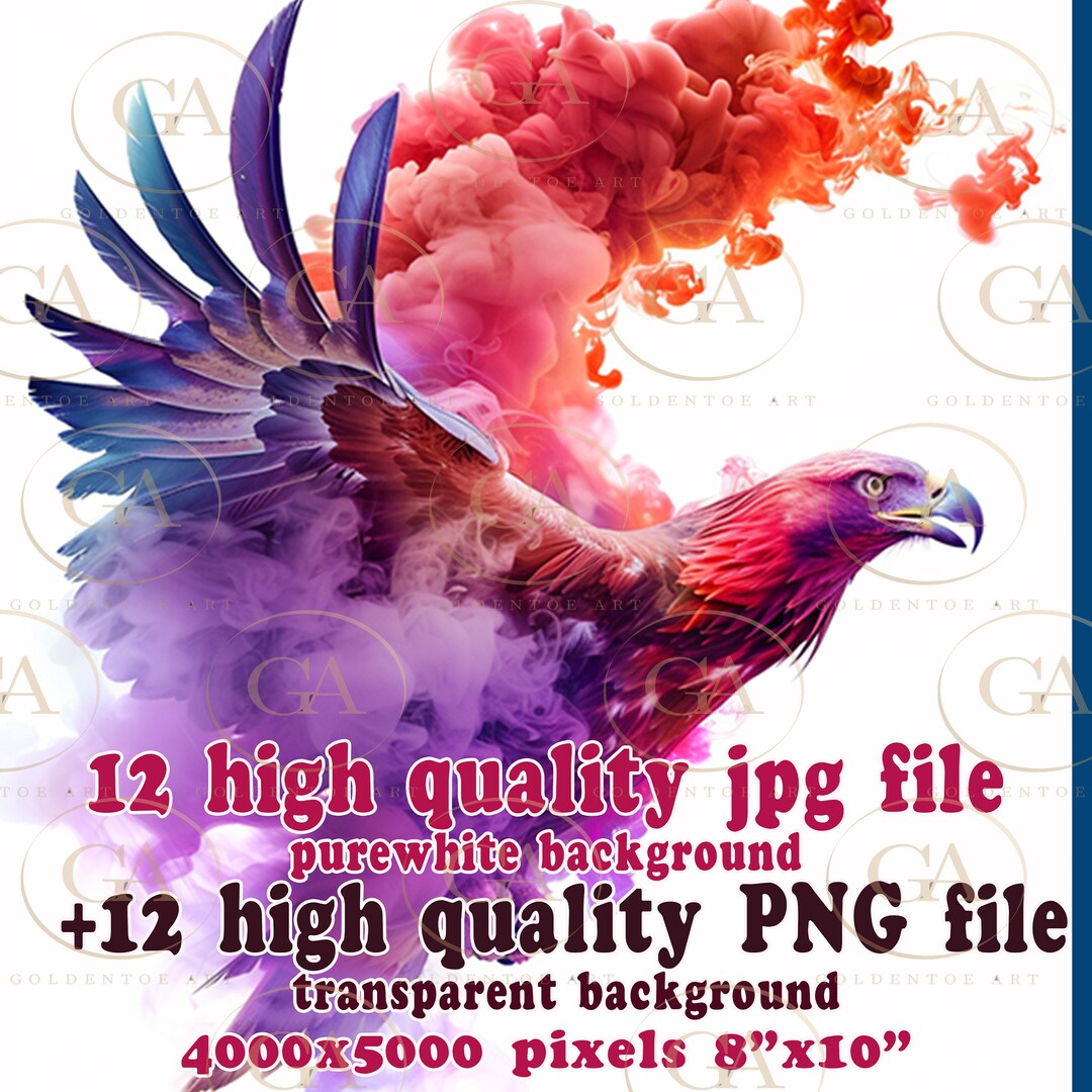 Bundle Set 1212 4k Egle Clipartabstract Egle Clipart Bundle 12 Png12 Jpeg High Quality