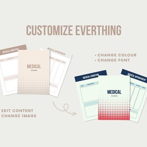 Medical Journal - 20 Pages - Etsy