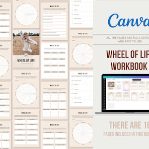Wheel of Life Workbook - 16 Pages - Etsy
