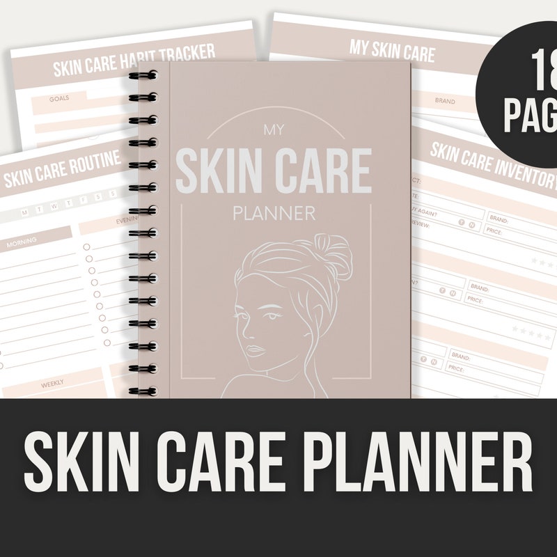 Skin Care Bag Embroidered - Etsy