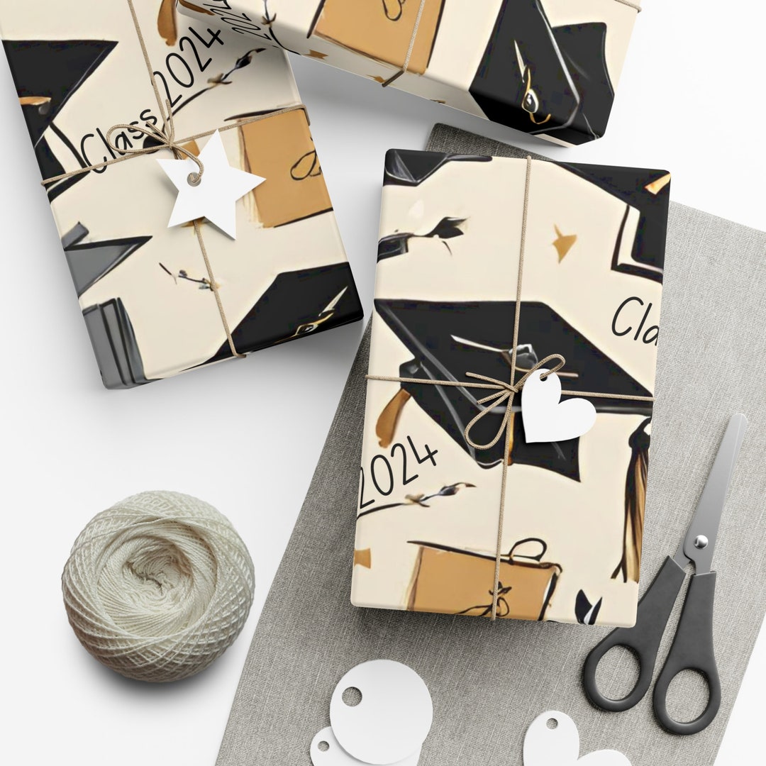 Graduation Gift Wrap for Graduation Wrapping Paper for Graduation Gifts ...