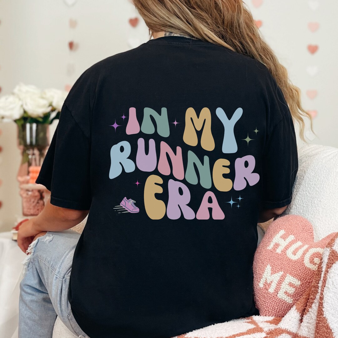 In My Runner Era Comfort Colors T-shirt, Funny Runner Shirt, Gym Lover ...