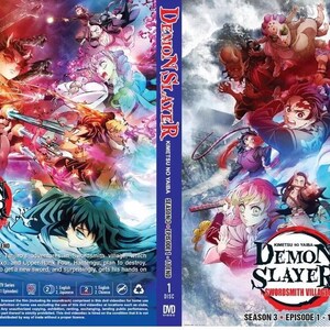 DVD Demon Slayer: Kimetsu No Yaiba - Season 3 (1-11end) -DVD With ...