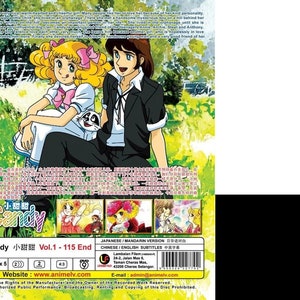 DVD Anime Candy Candy Complete Series (1-115 End) Complete Box Set ...
