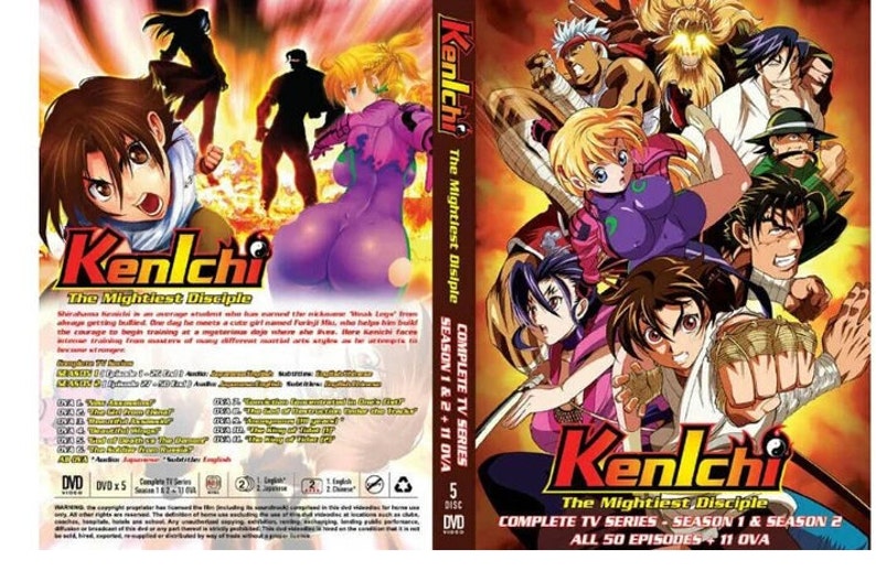Kenichi : the Mightiest Disciple Volume 1-50 End + 11 OVA DVD Anime ...