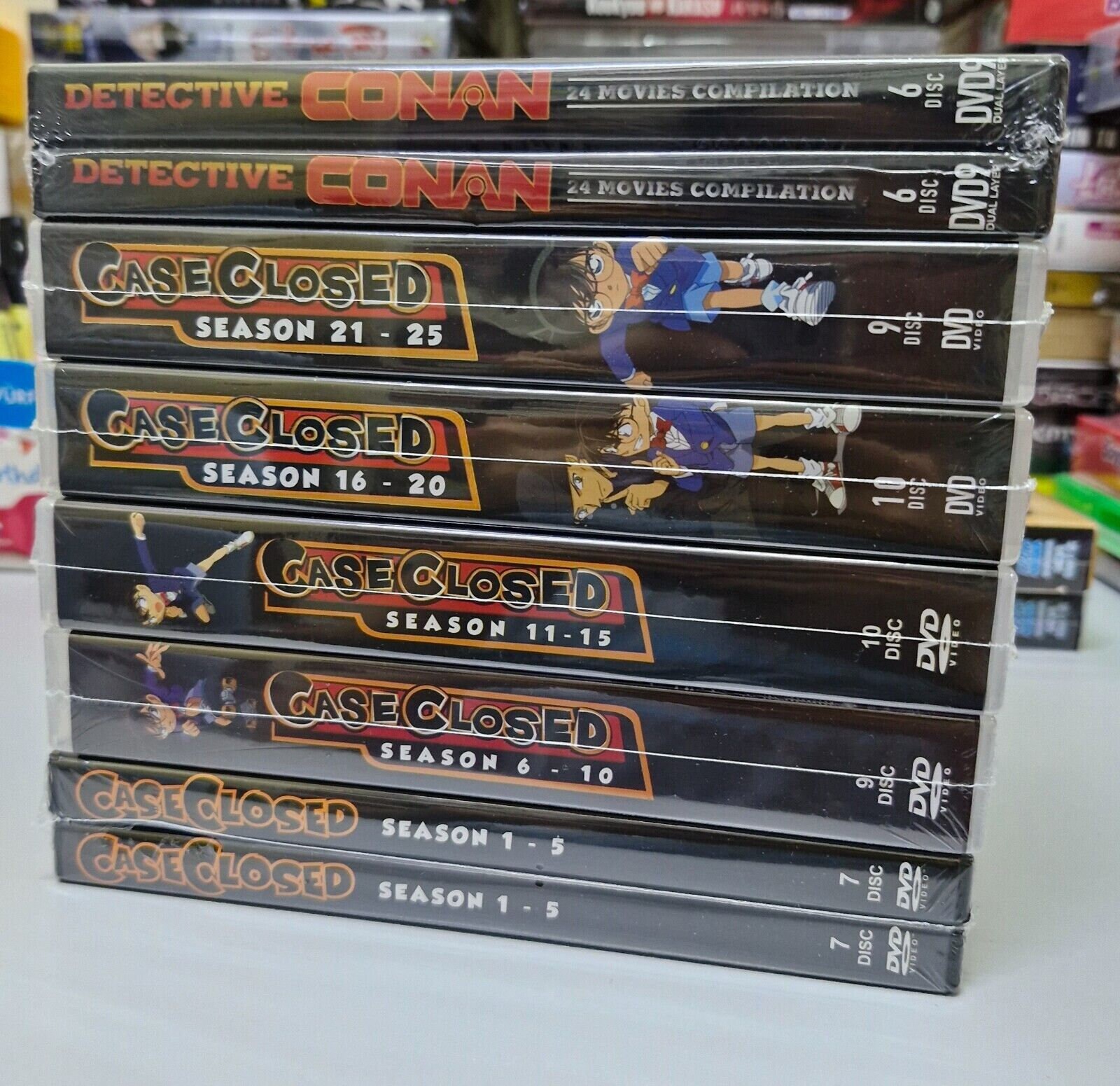 Case Closed Dvd Set