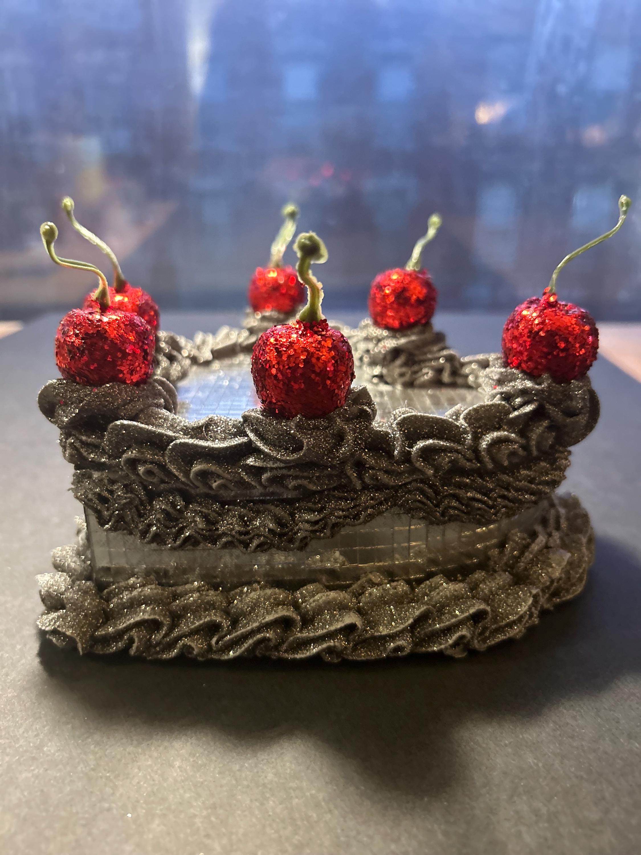 Heart Trilogy 3 Tiered Disco Cake - Etsy