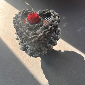 Heart Trilogy - 3 Tiered Disco Cake - Etsy