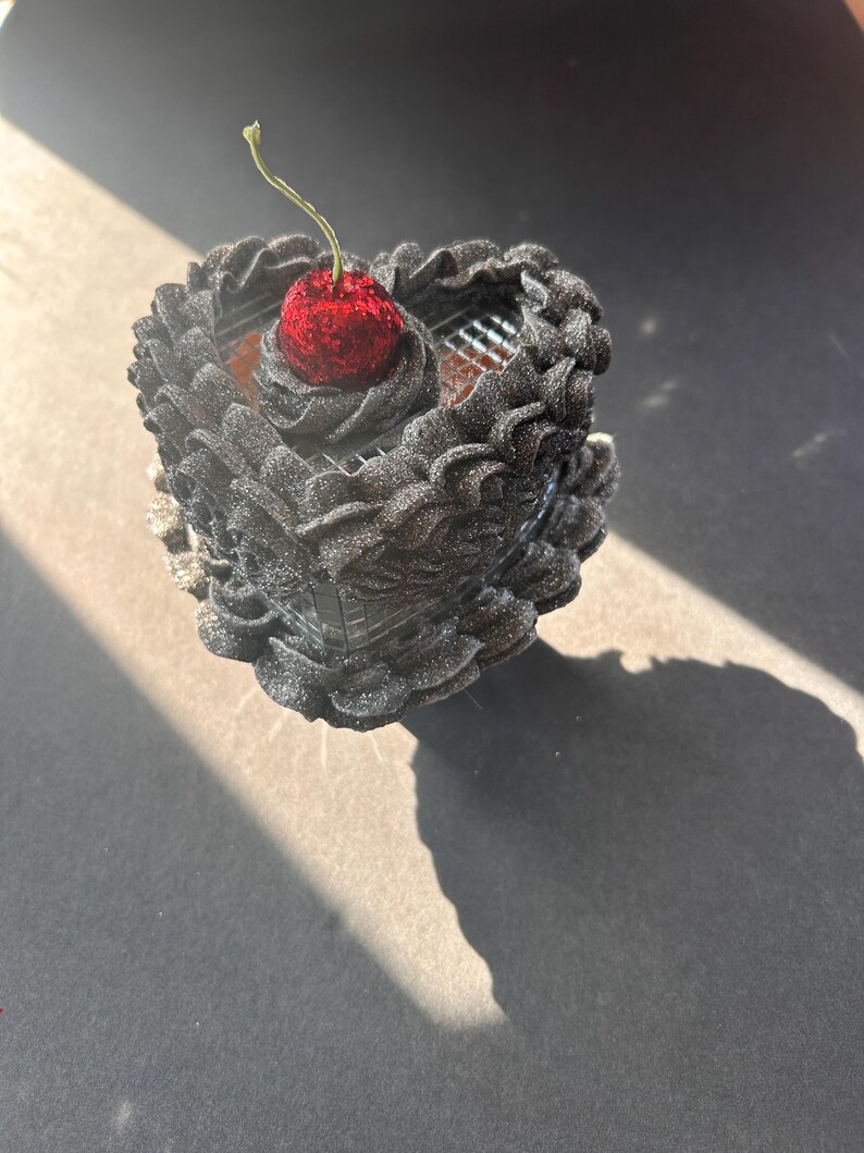 Heart Trilogy - 3 Tiered Disco Cake - Etsy