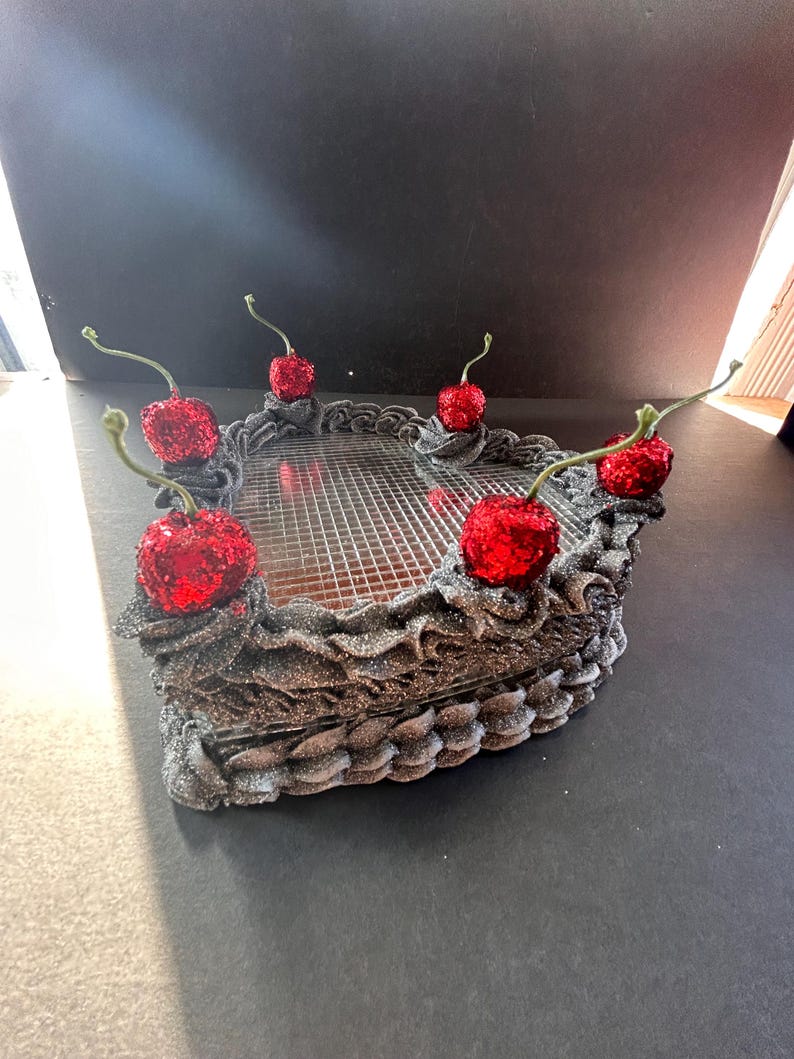 Heart Trilogy - 3 Tiered Disco Cake - Etsy