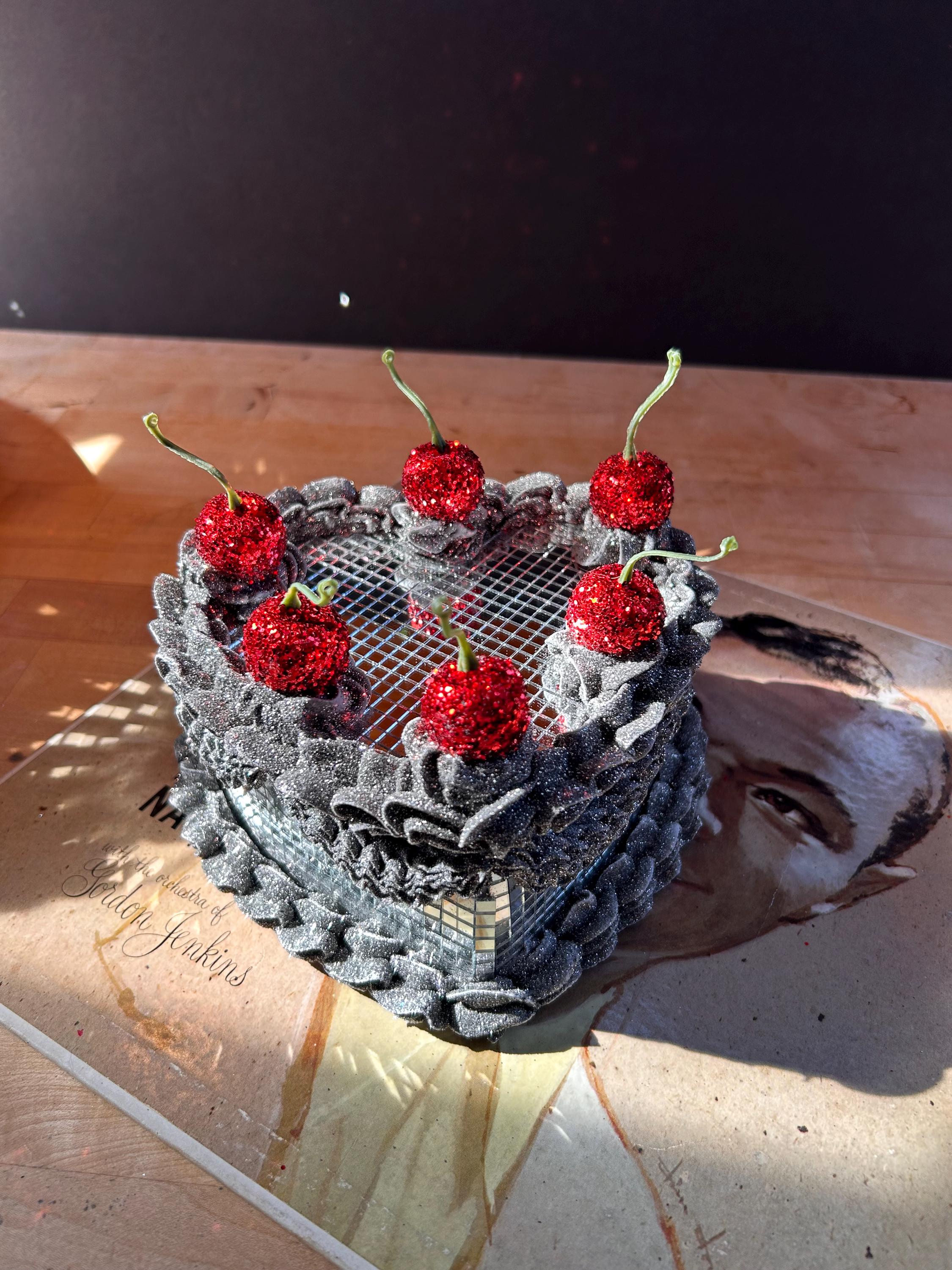 Heart Disco Cake - Etsy