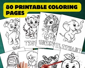 interactive coloring book for kids