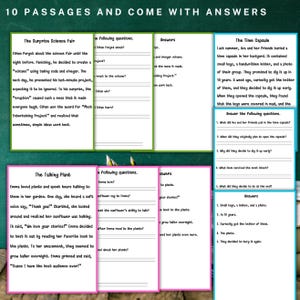Reading Comprehension for 9th-10th Grade – 10 Engaging Passages With ...