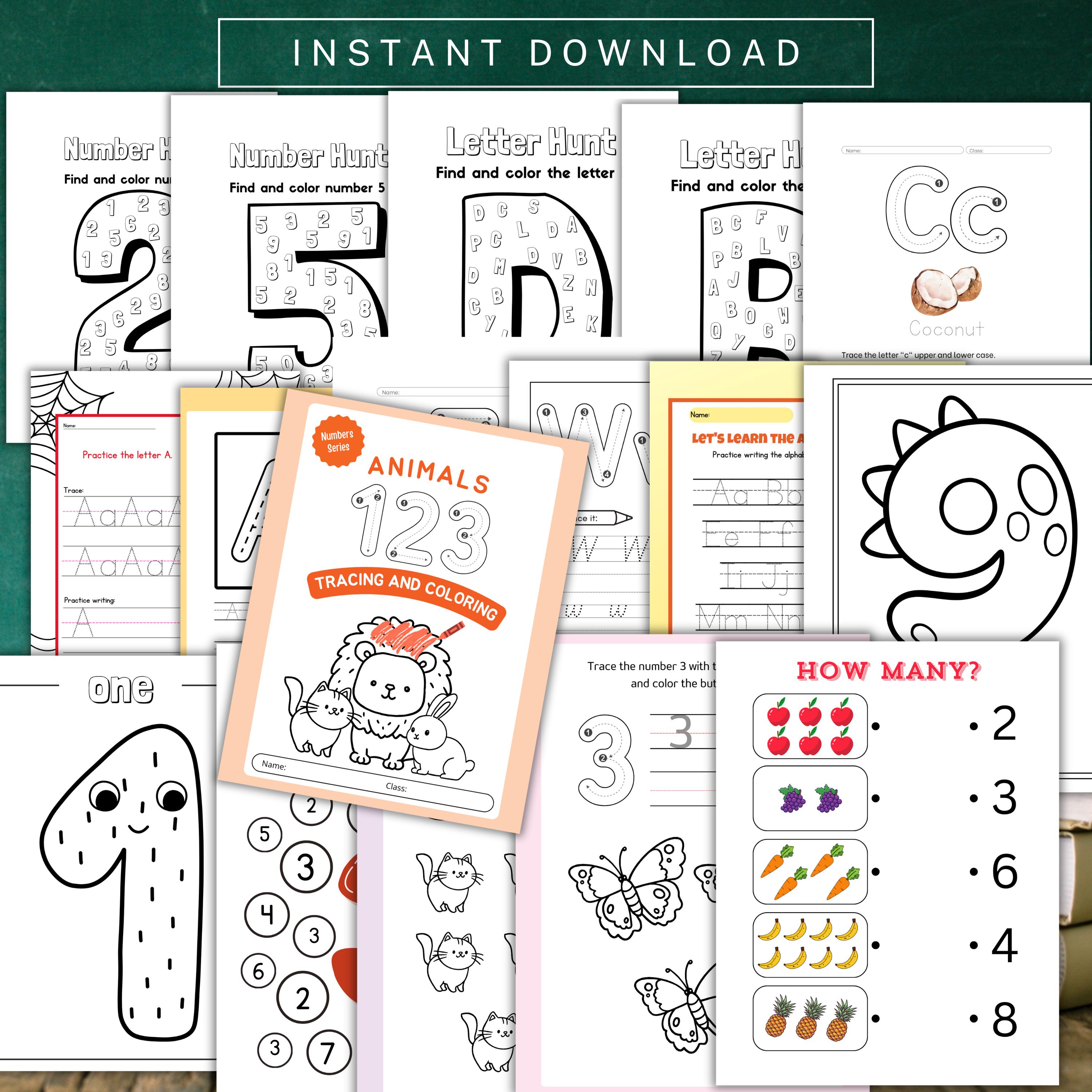Pre-k Curriculum: Kindergarten Learning Bundle 600+ Pages of Preschool ...