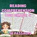 6th Grade Reading Comprehension Worksheets | No-prep Printable PDF | 10 ...
